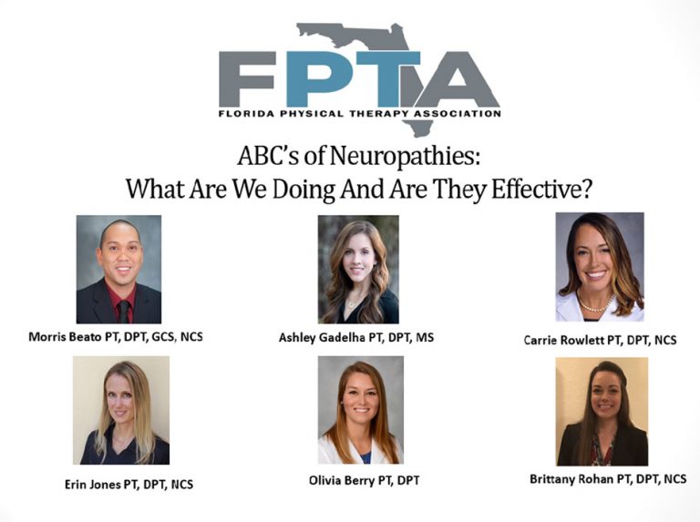 Neurologic PT Residents and Faculty Presents at Florida Physical ...