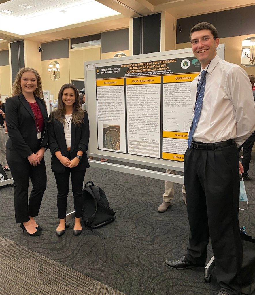 Student Researchers in School of Kinesiology and Physical Therapy Shine ...
