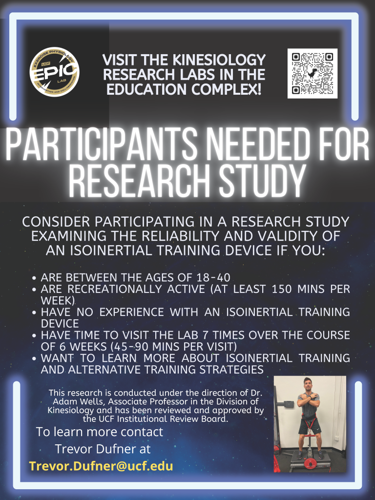 Reliability and Validity of an Isoinertial Training Device - College of ...