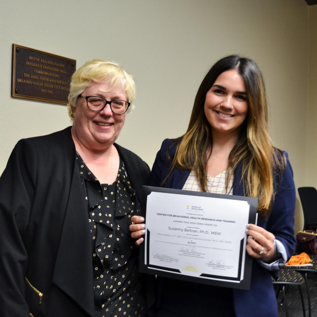 UCF School of Social Work Awards Seed Grants for Interdisciplinary ...